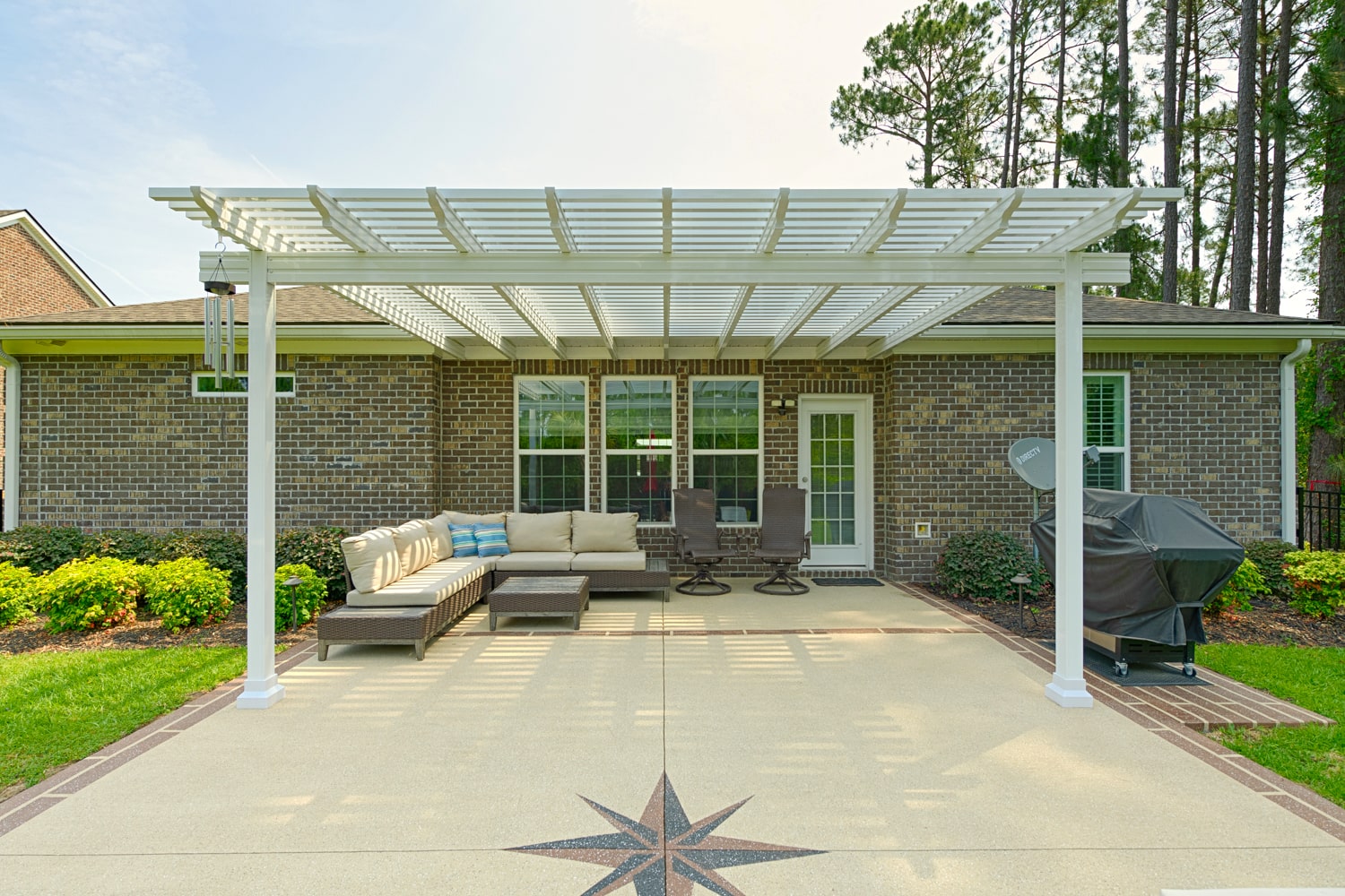 Aria Lattice Pergola | Shade Trellis