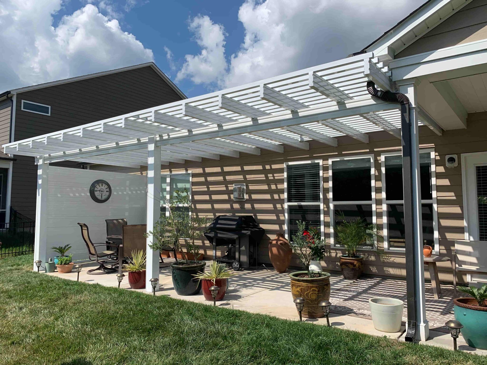 Aria Lattice Pergola | Shade Trellis